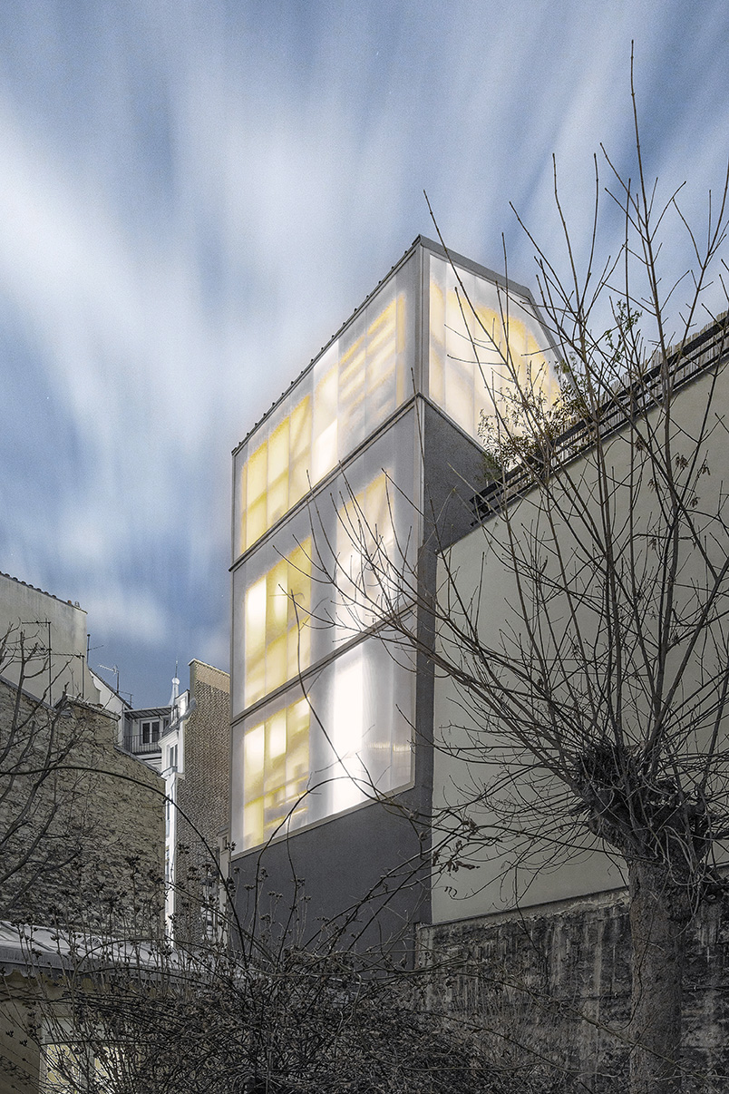 Une surélévation sur cour Paris 15ème - JAVA architecture